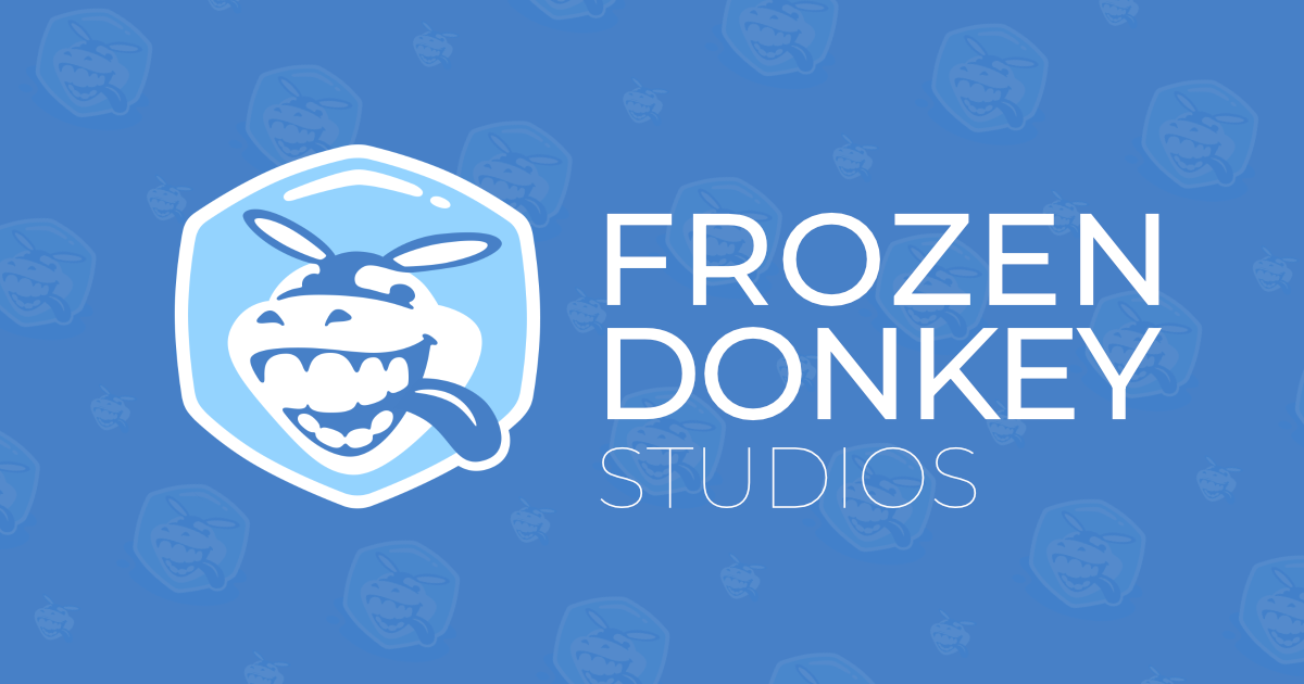 Hee-Haw, we are Frozen Donkey and we make games!